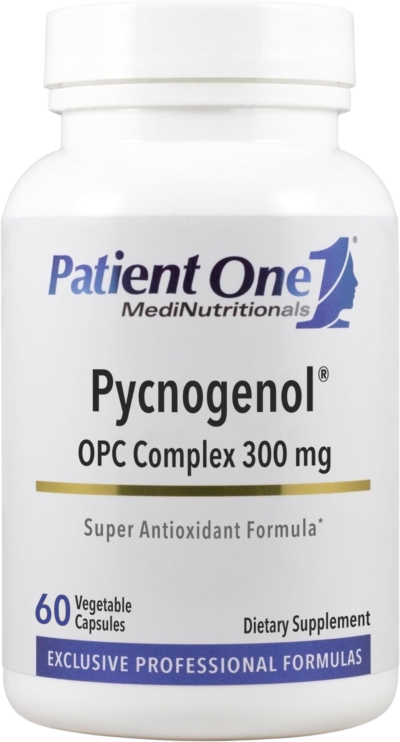 Amazon.com: Patient One Pycnogenol OPC Complex 300 mg | with French ...