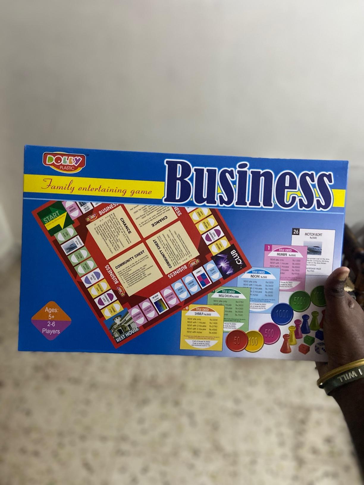 Buy SILLYME Kid's Business Board Game Toys for Family Time (Indian ...