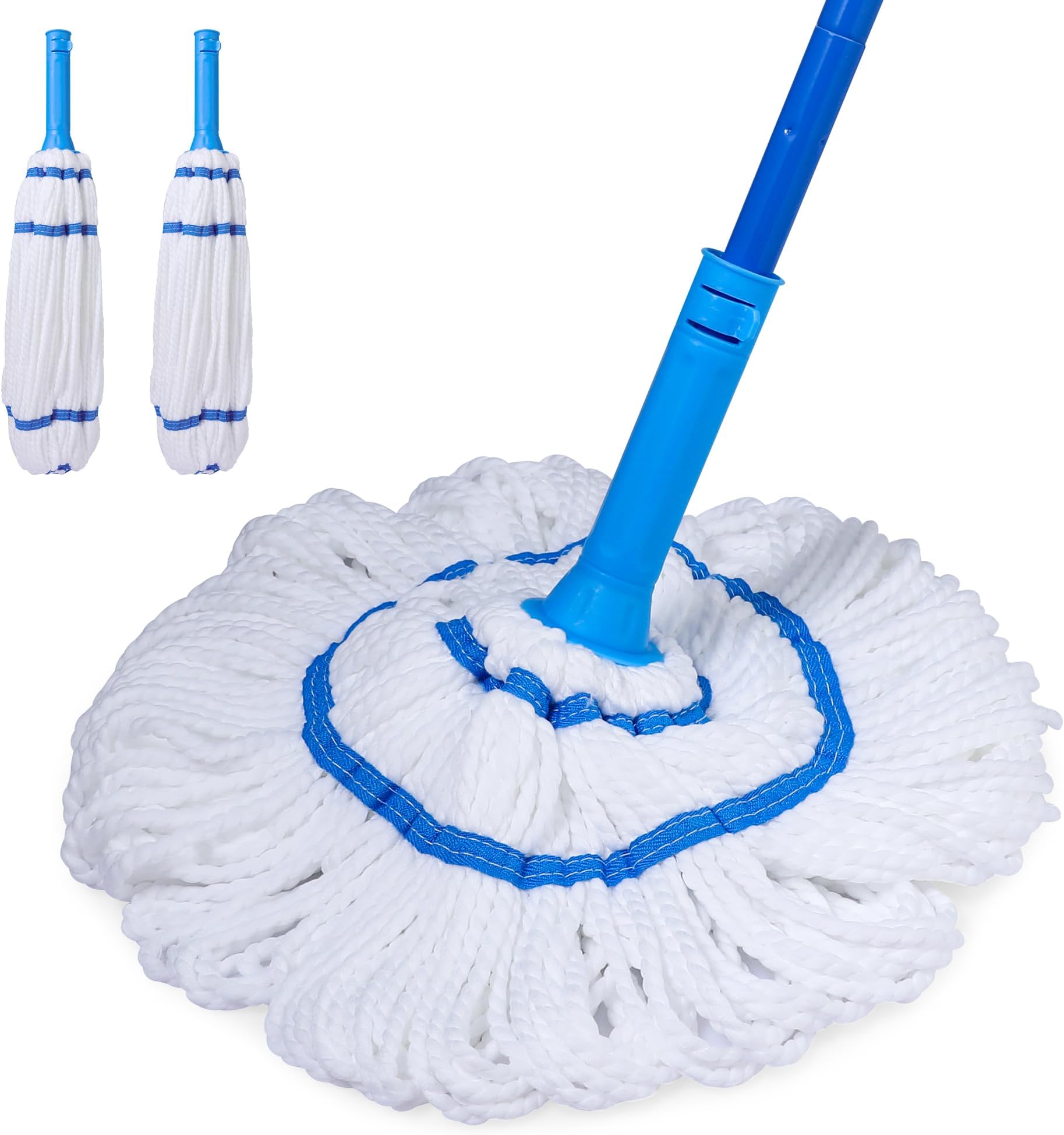 Amazon.com: QUICKIE 72036M-4 Wipeout Twist Mop, Blue : Health & Household