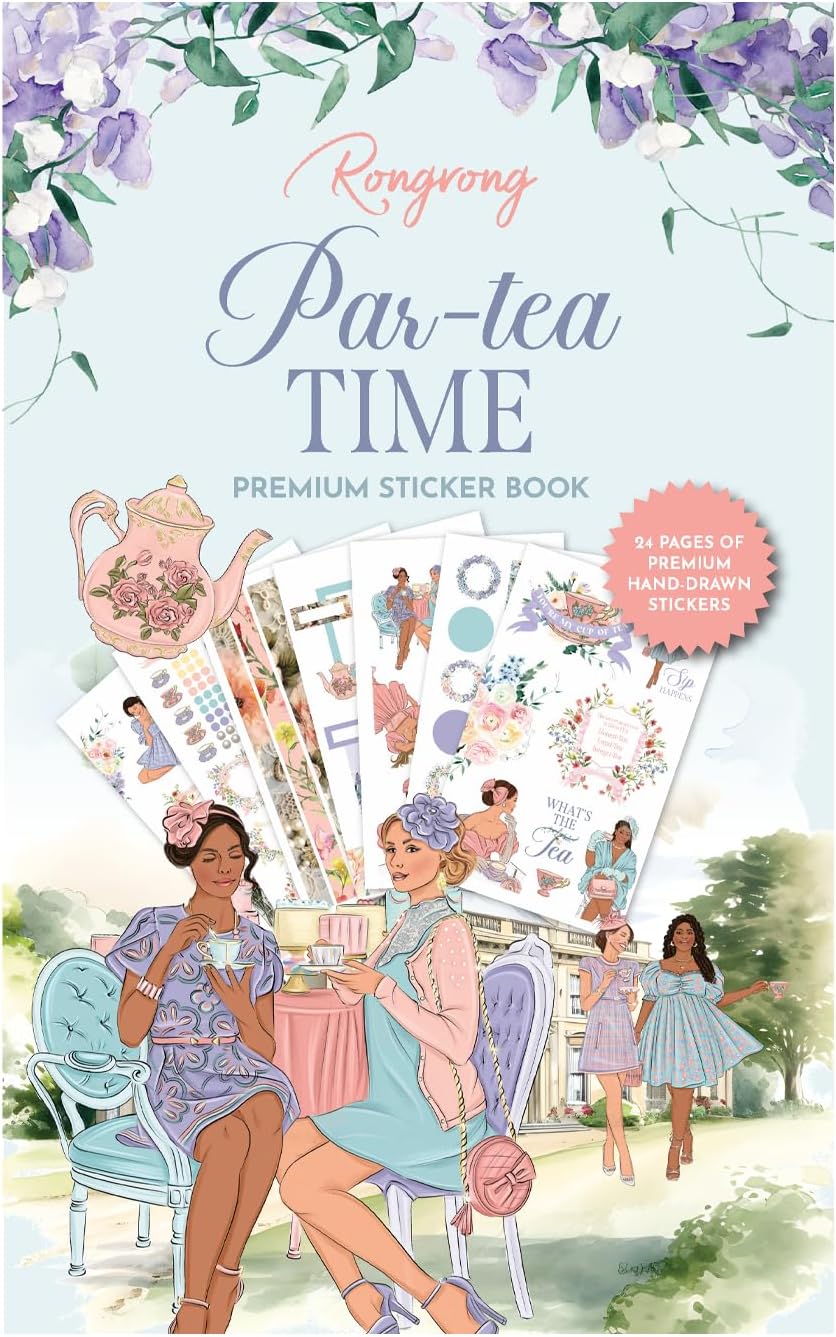 Amazon.com: Rongrong Tea Planner Stickers Book for Planners, Calendars ...