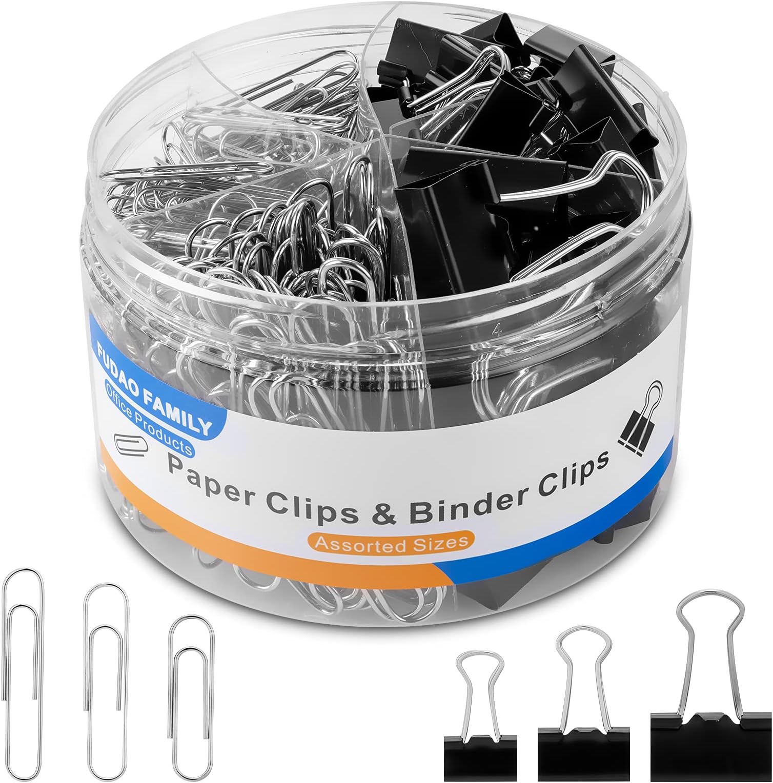 Amazon.com : Binder Clips Paper Clamp for Paper-130 Pcs Clips Paper ...