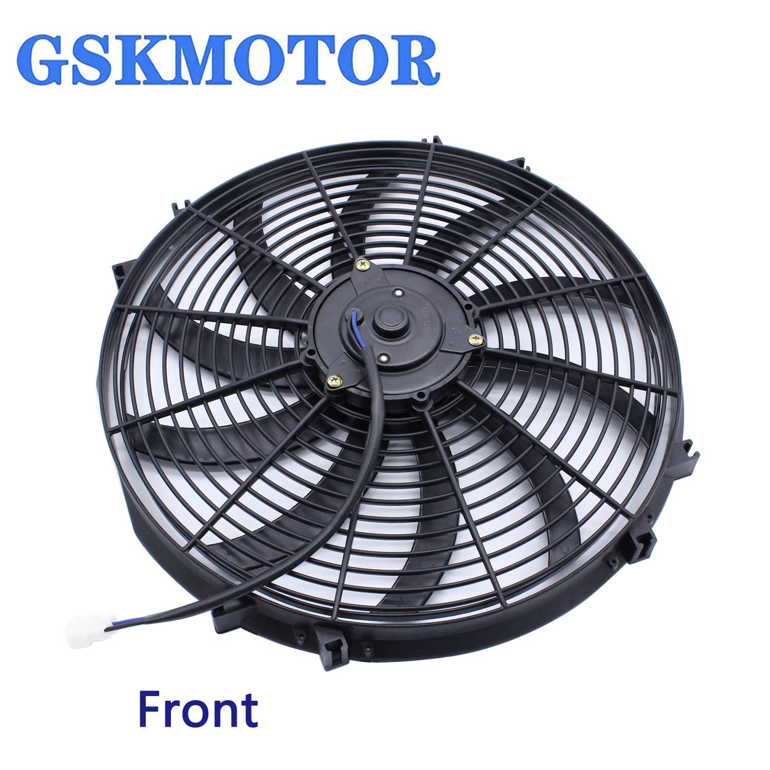 Snapklik.com : Universal 16inch Slim Fan Push Pull Electric Radiator ...