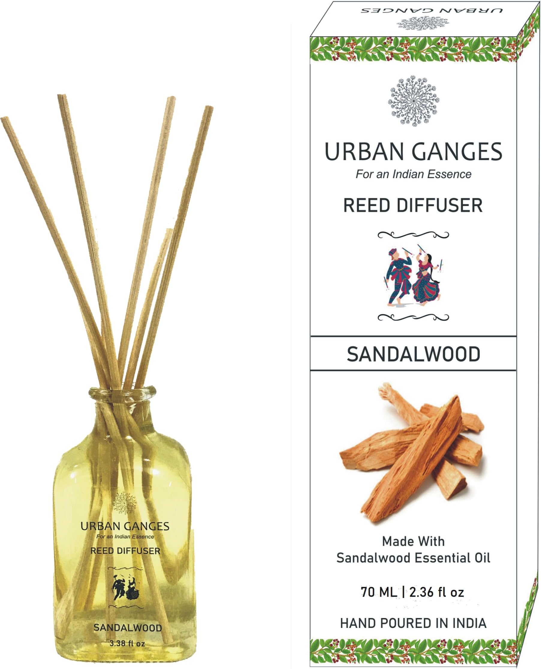 Amazon.com: POMEROY Sandalwood Falls 6oz 47; San Miguel Reed Diffuser ...
