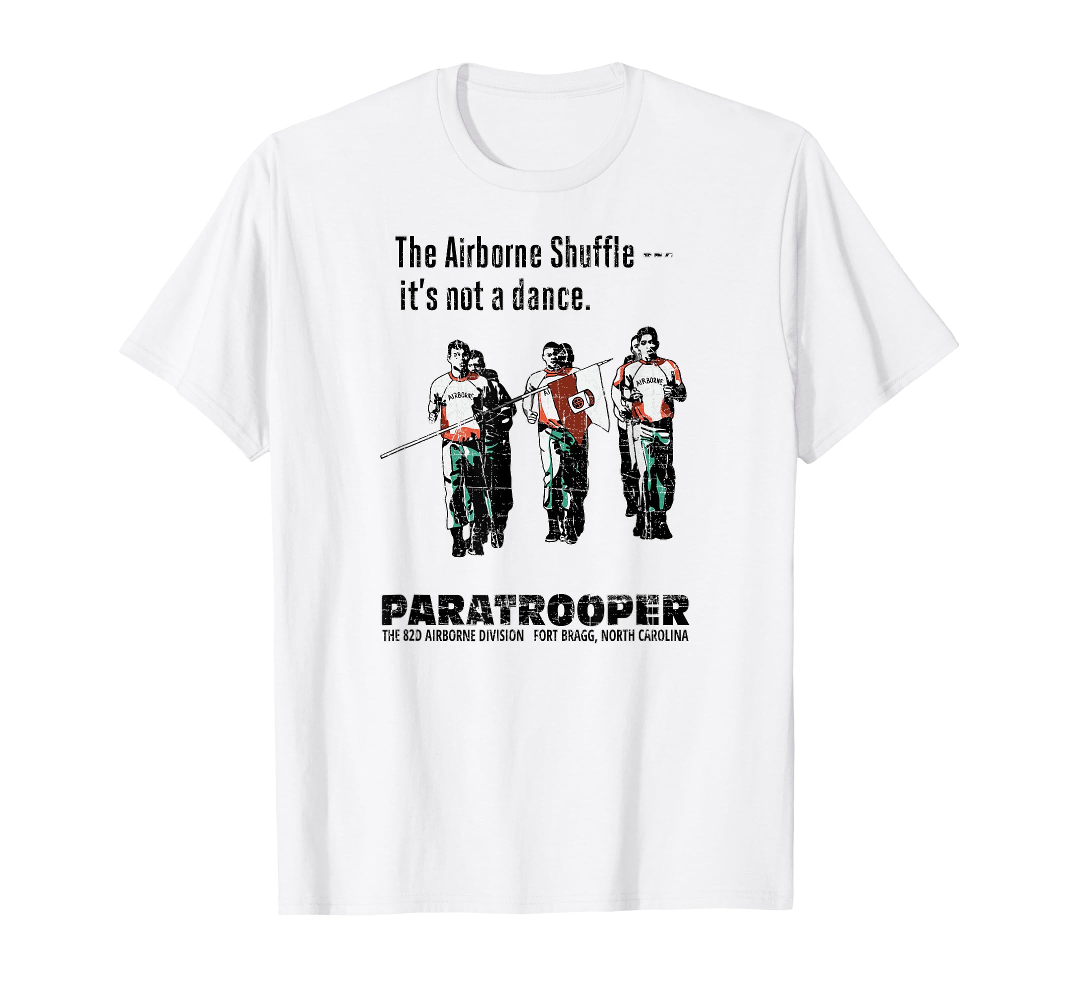 Amazon.com: American Marauder: The 82nd Airborne Shuffle Paratrooper T ...
