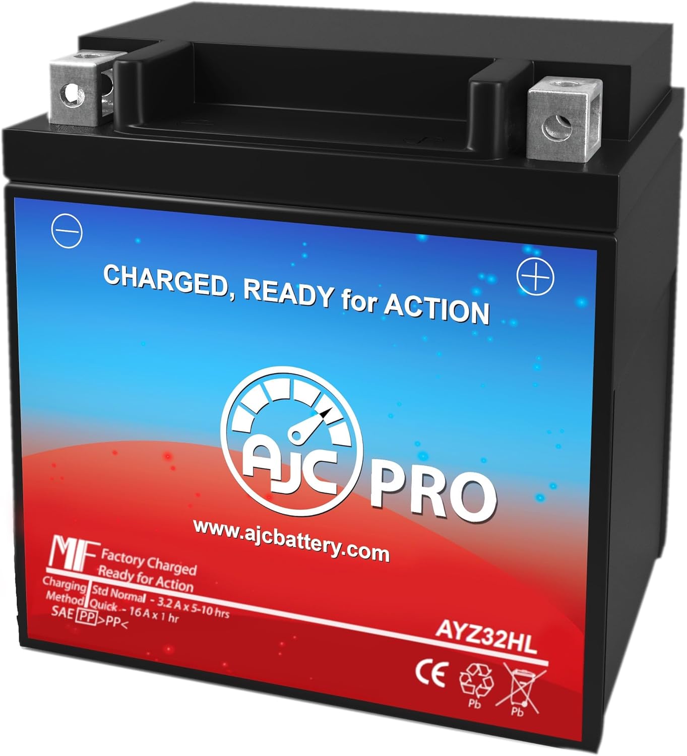AJC Pro Battery Compatible with Harley-Davidson Road Glide FLTR 1584CC ...