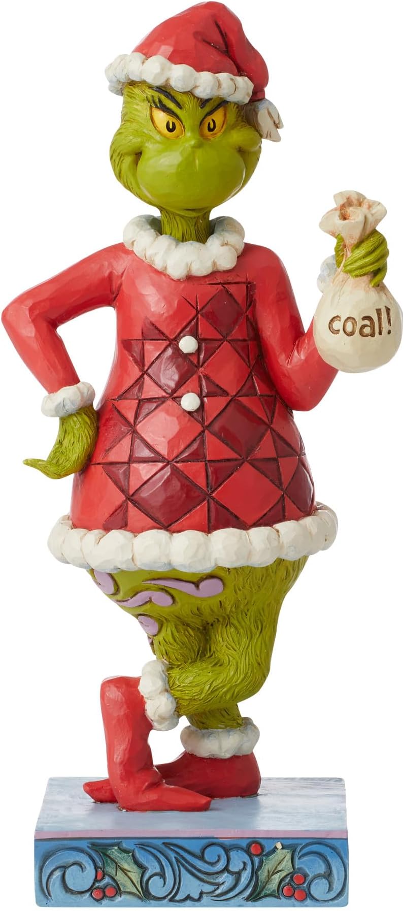 Amazon.com: Enesco Dr. Seuss Grinch by Jim Shore Grinch and Cindy Lou ...