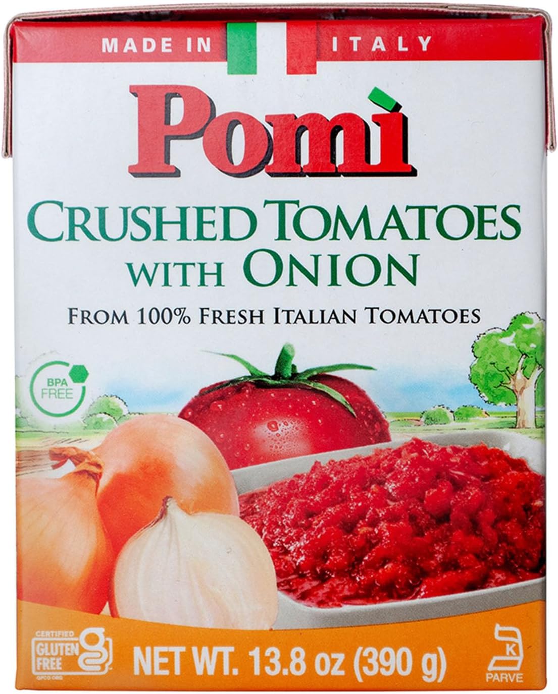 Amazon.com : Pomi Finely Chopped Tomatoes, 26.46 Ounce (Pack of 12 ...