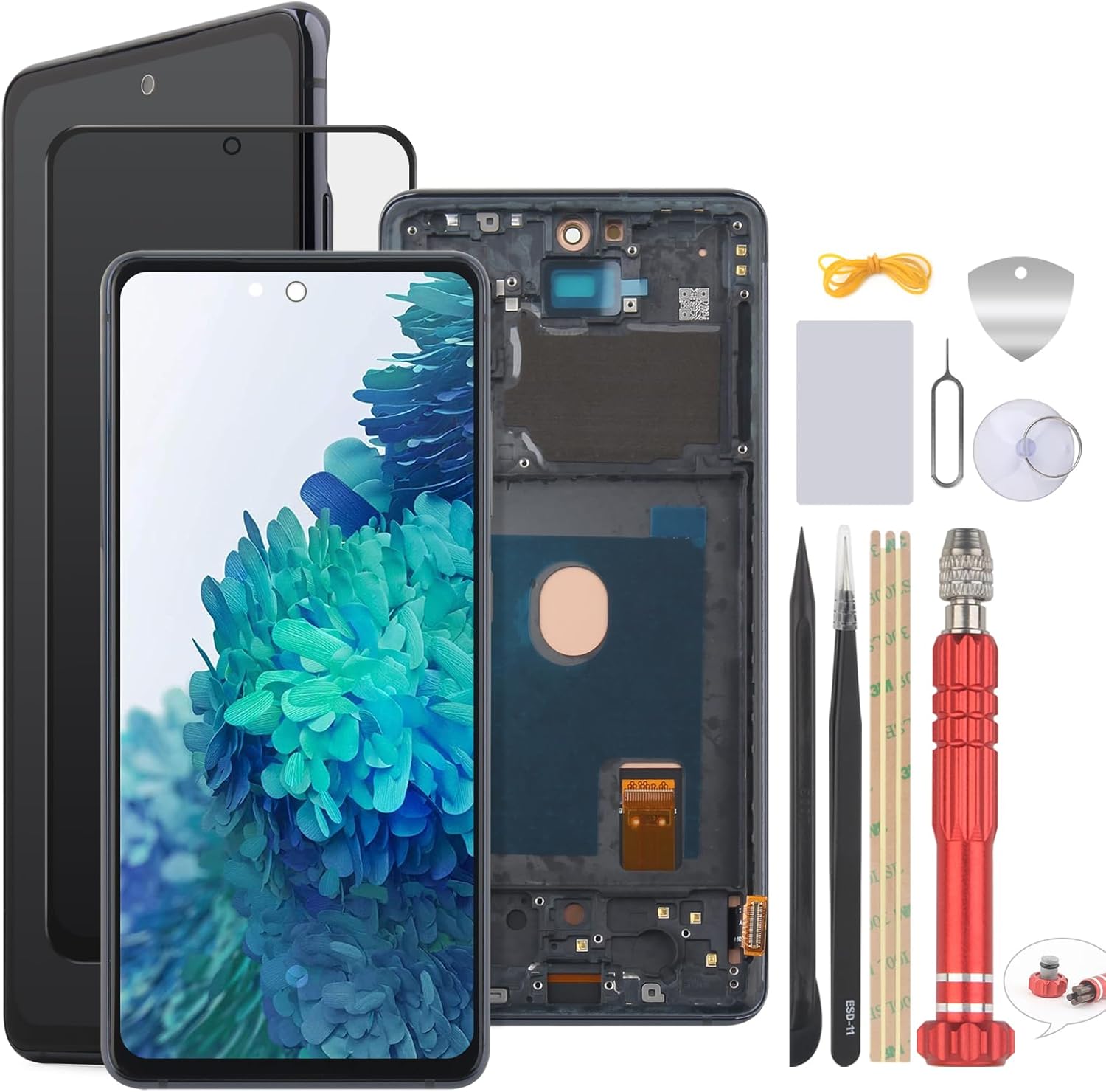 OLED Screen Replacement for Samsung Galaxy S20 FE SM-G780F SM-G780G SM ...