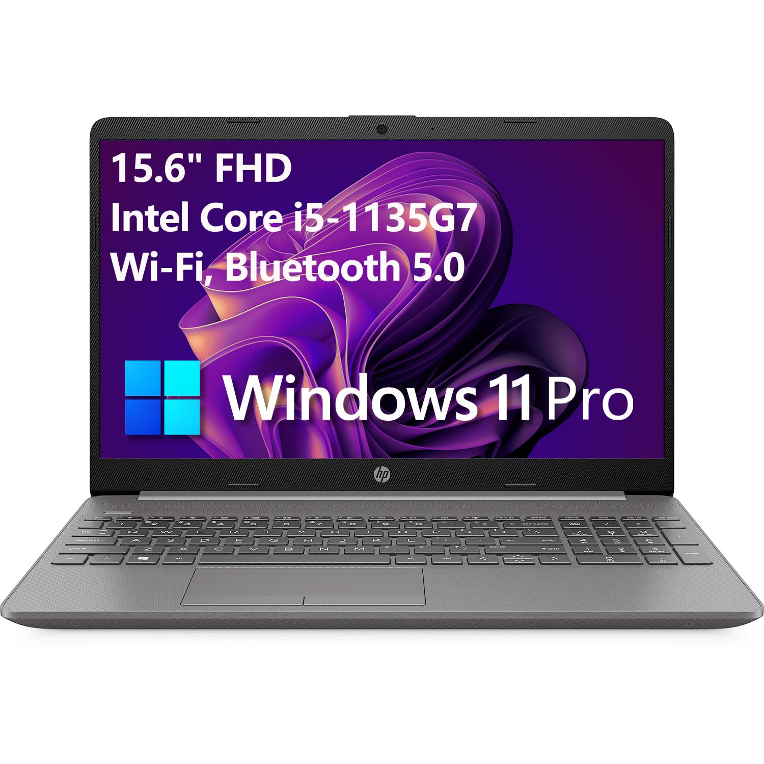 Amazon.com: HP 15 Business Laptop Computer, 15.6" FHD, Intel Core i5 ...