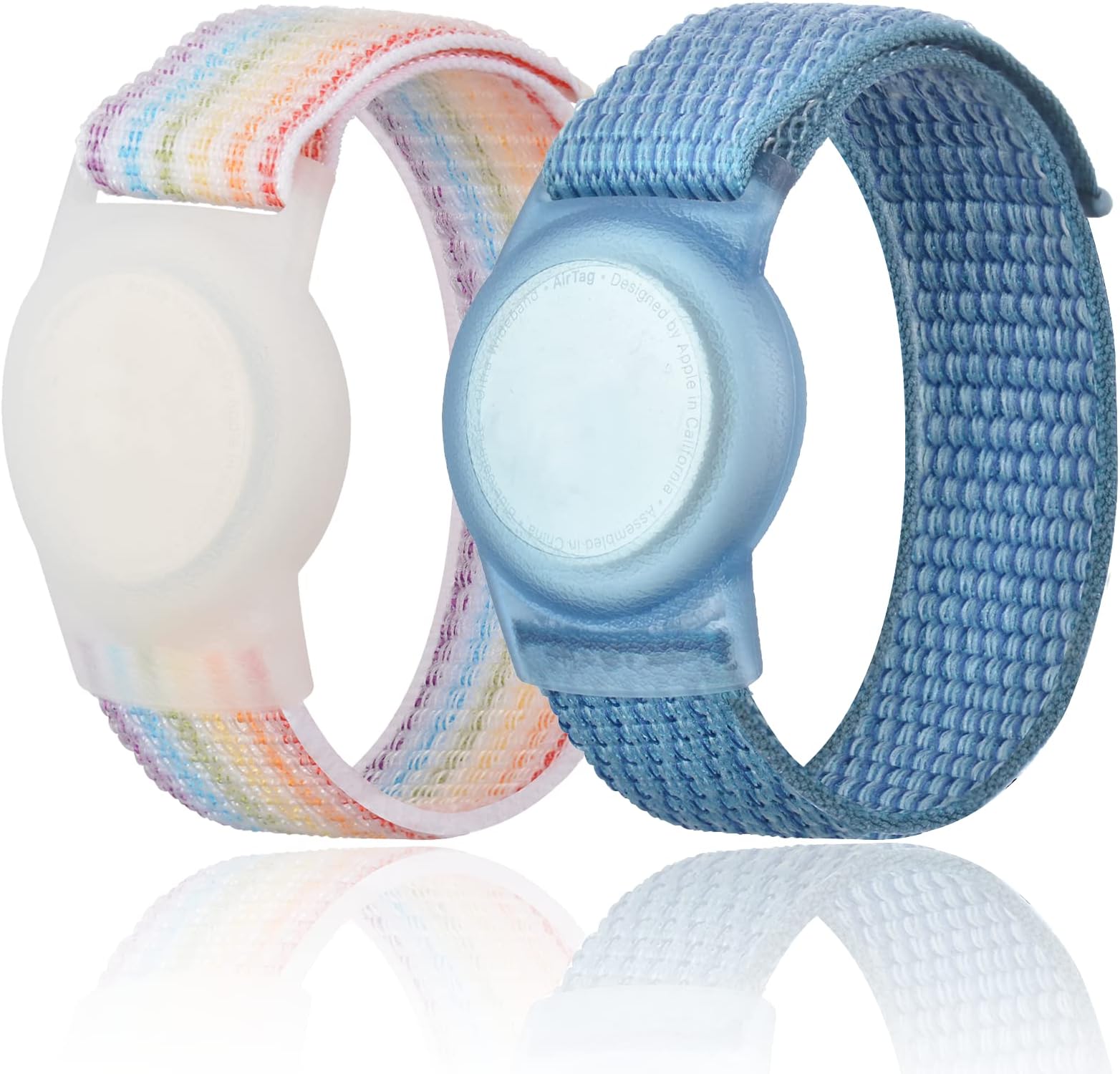 Amazon.com: Waterproof Air Tag Bracelet for Kids(2 Pack), Soft Silicone ...