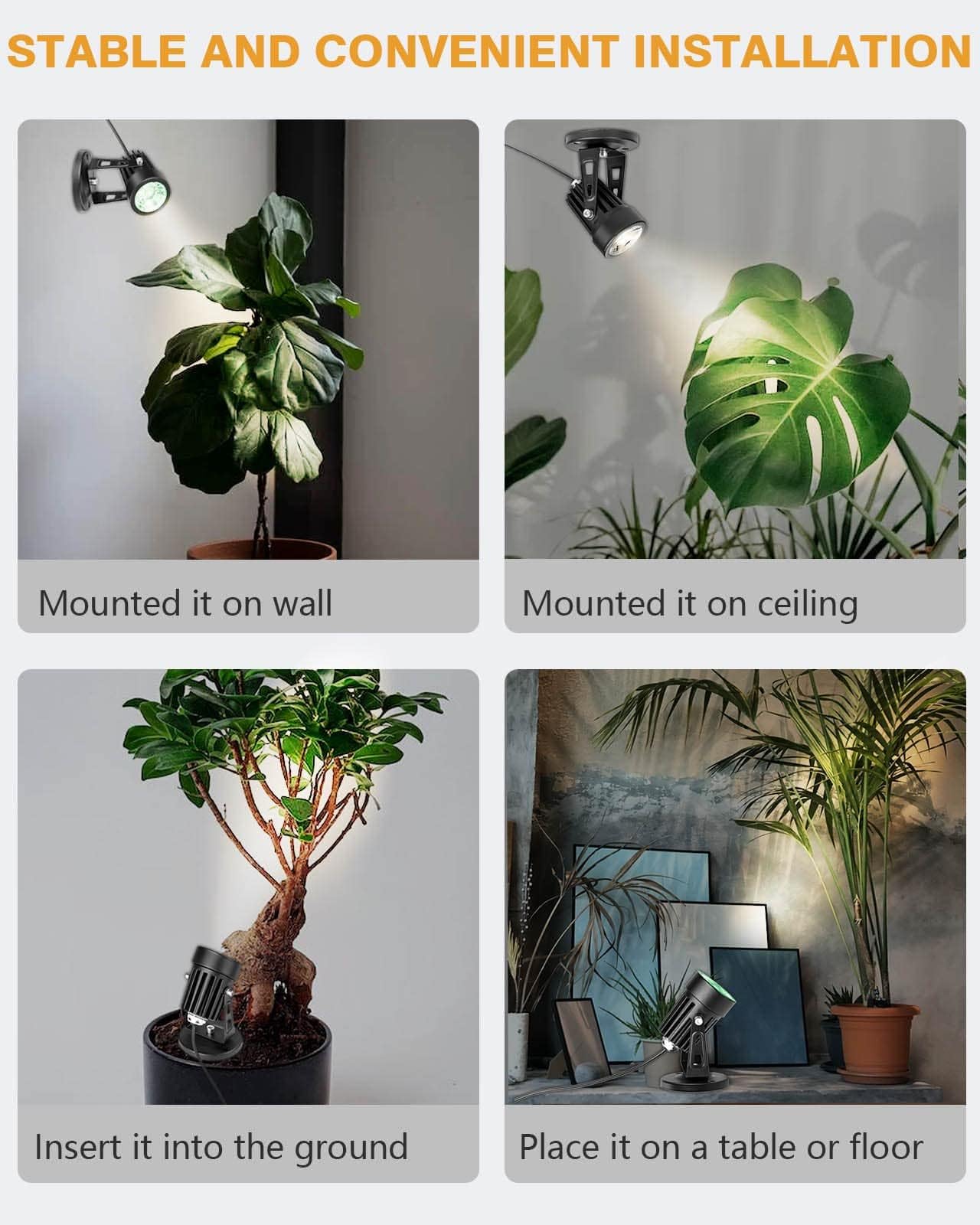 Spot Lights Indoor Focus Light LED Spotlights Indoor, 3W Uplighting ...
