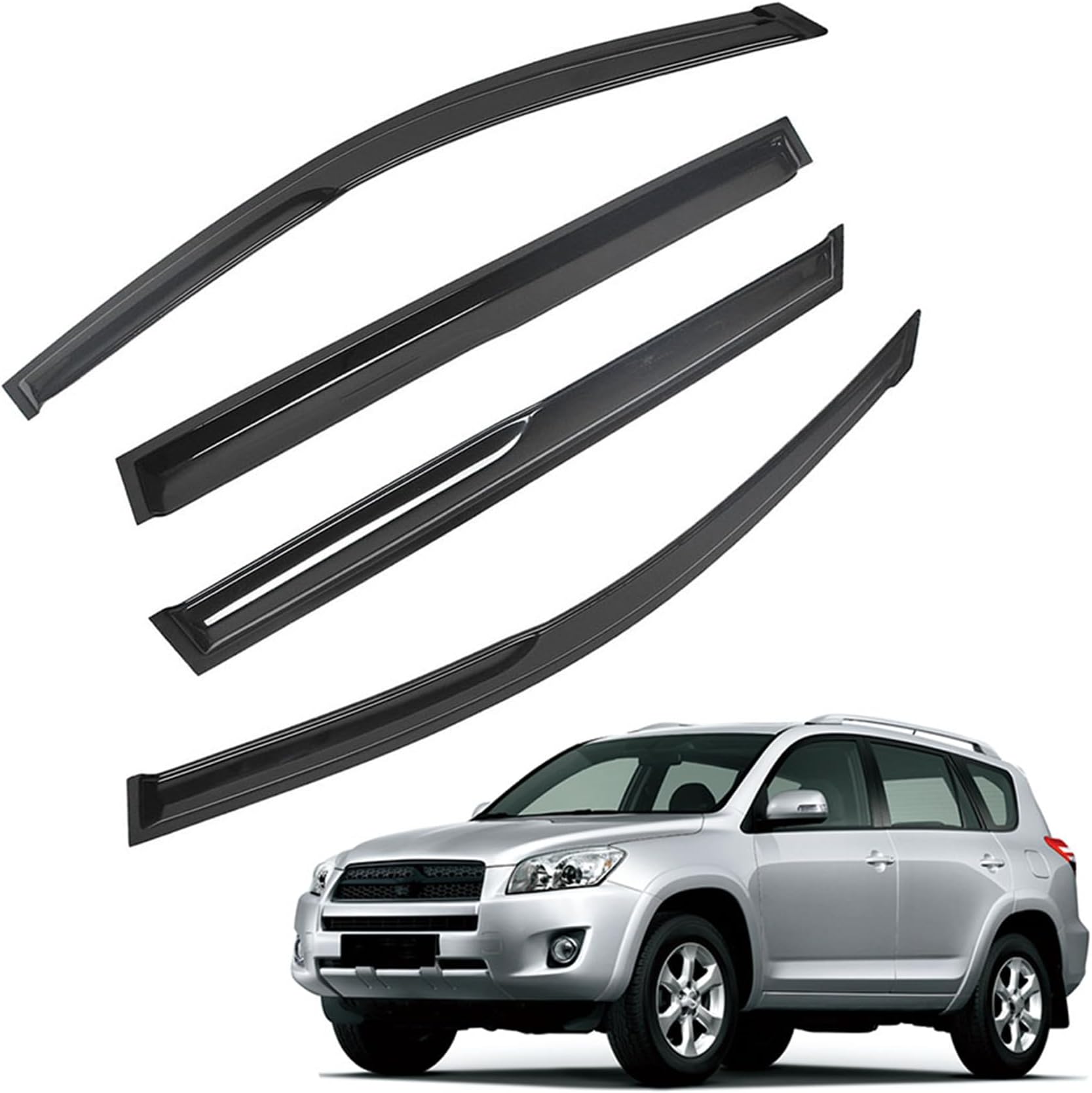 Amazon.com: Fits Toyota RAV4 2006 2007 2008 2009 2010 2011 2012 Acrylic ...