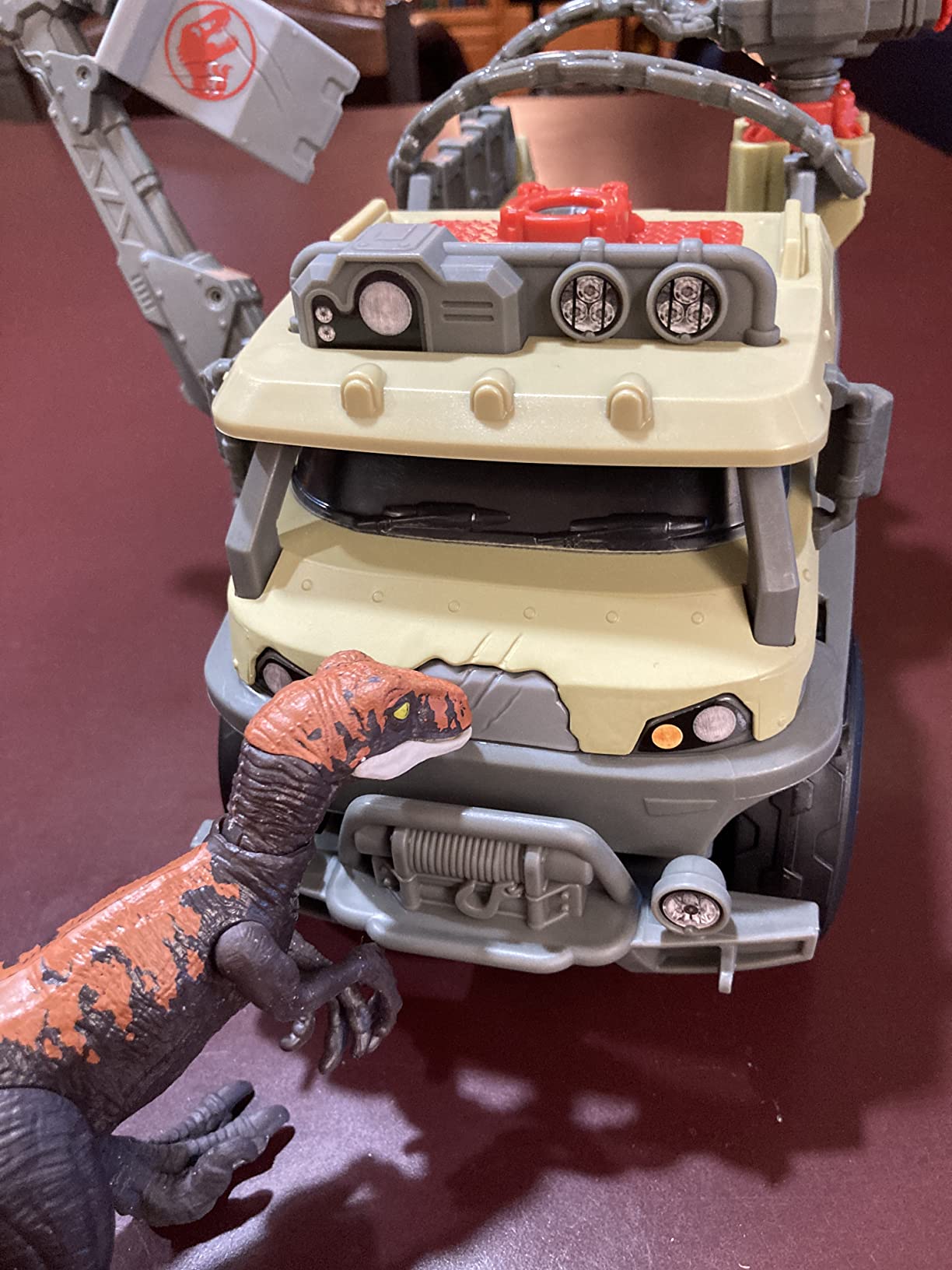 $5/mo - Finance Jurassic World Toys Dominion Capture & Crush Truck with ...