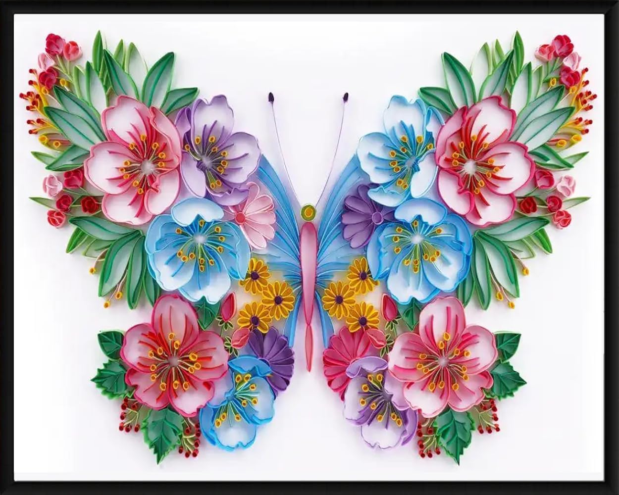 CRAFTiDA Quilling Paper Quilling Kits for Adults Paper Filigree Kit ...