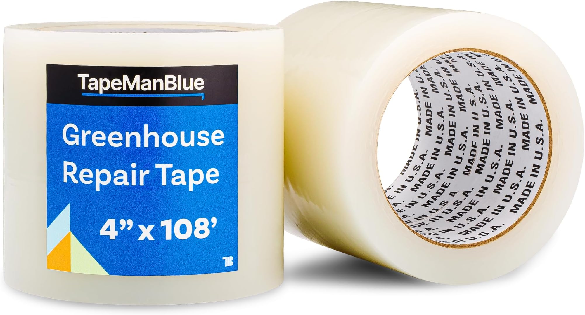 Amazon.com : Greenhouse Plastic 6 mil Reinforced Tape, Greenhouse ...