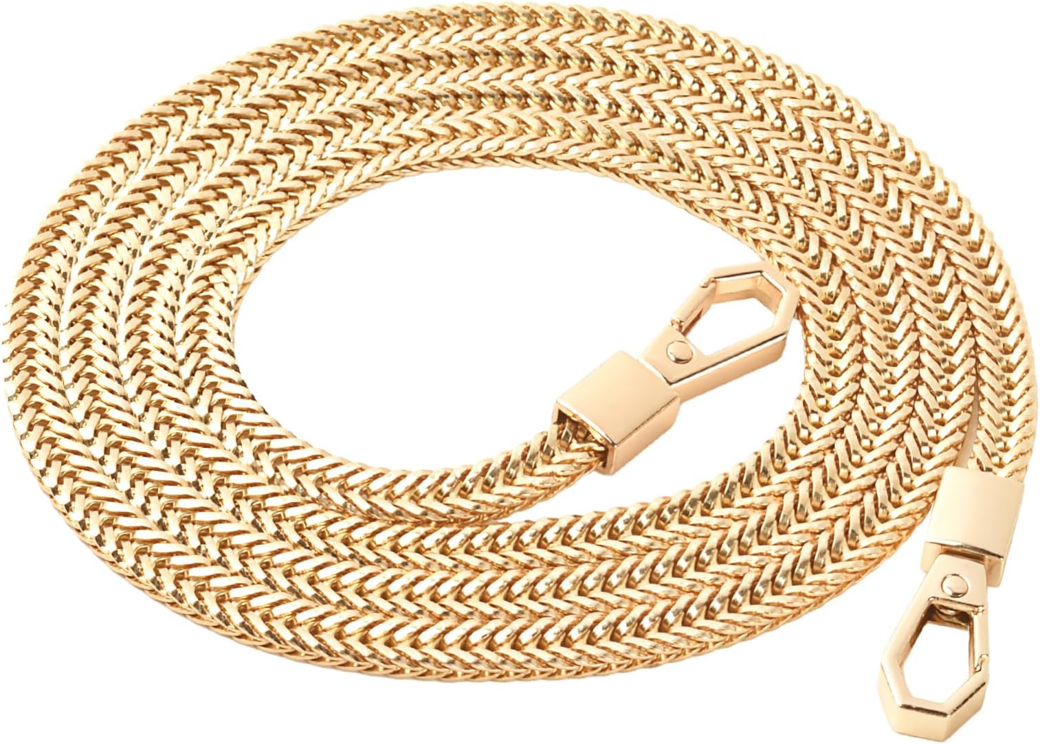 Amazon.com: 47"Gold Purse Chain Strap Metal Shoulder Crossbody ...