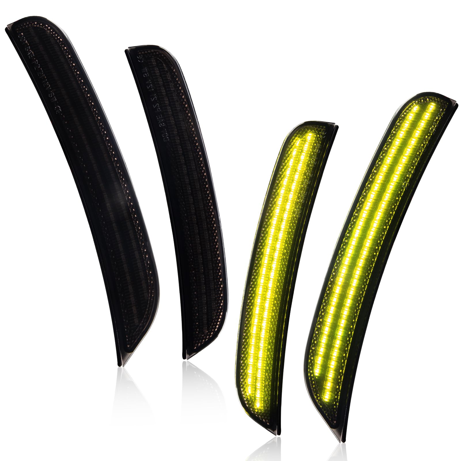 Amazon.com: Gempro LED Side Marker Lights Compatible with Dodge Charger ...