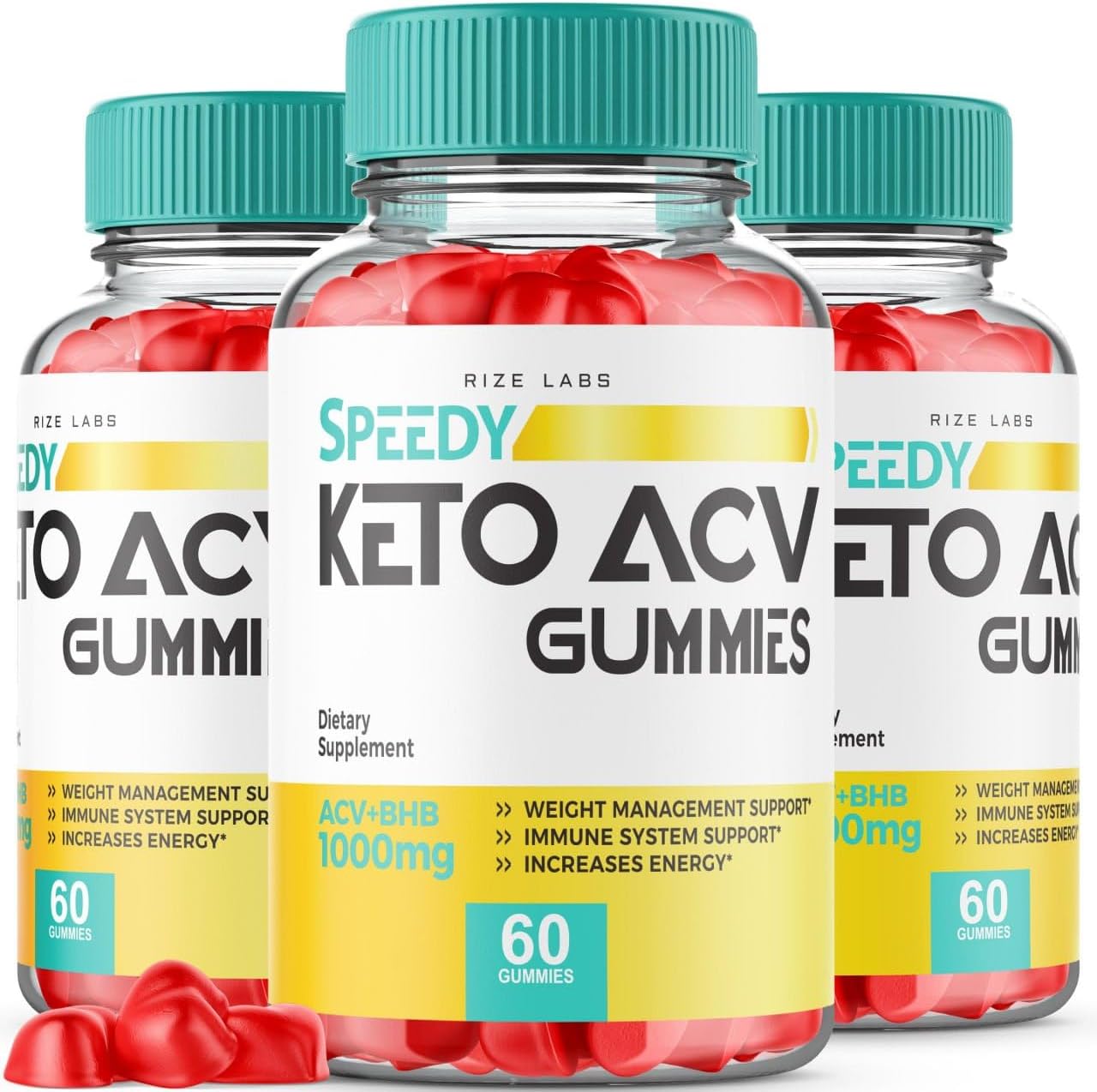 Amazon.com: (3 Pack) Speedy Keto Gummies - Speedy Keto ACV Gummies for ...