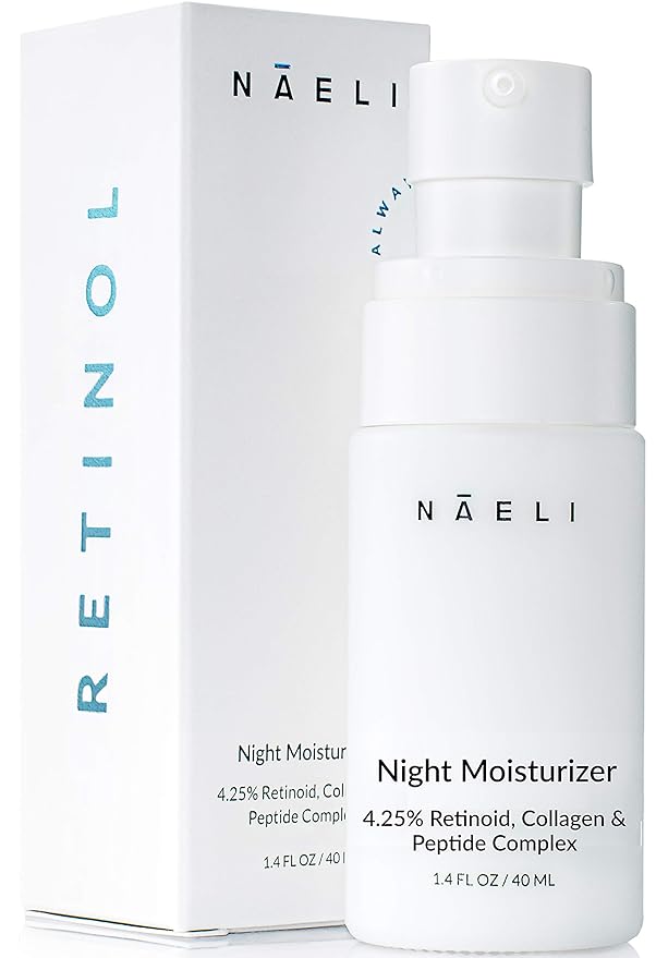 Amazon.com : Retinoid Night Cream for Face - 4.25% Retinol Moisturizer ...