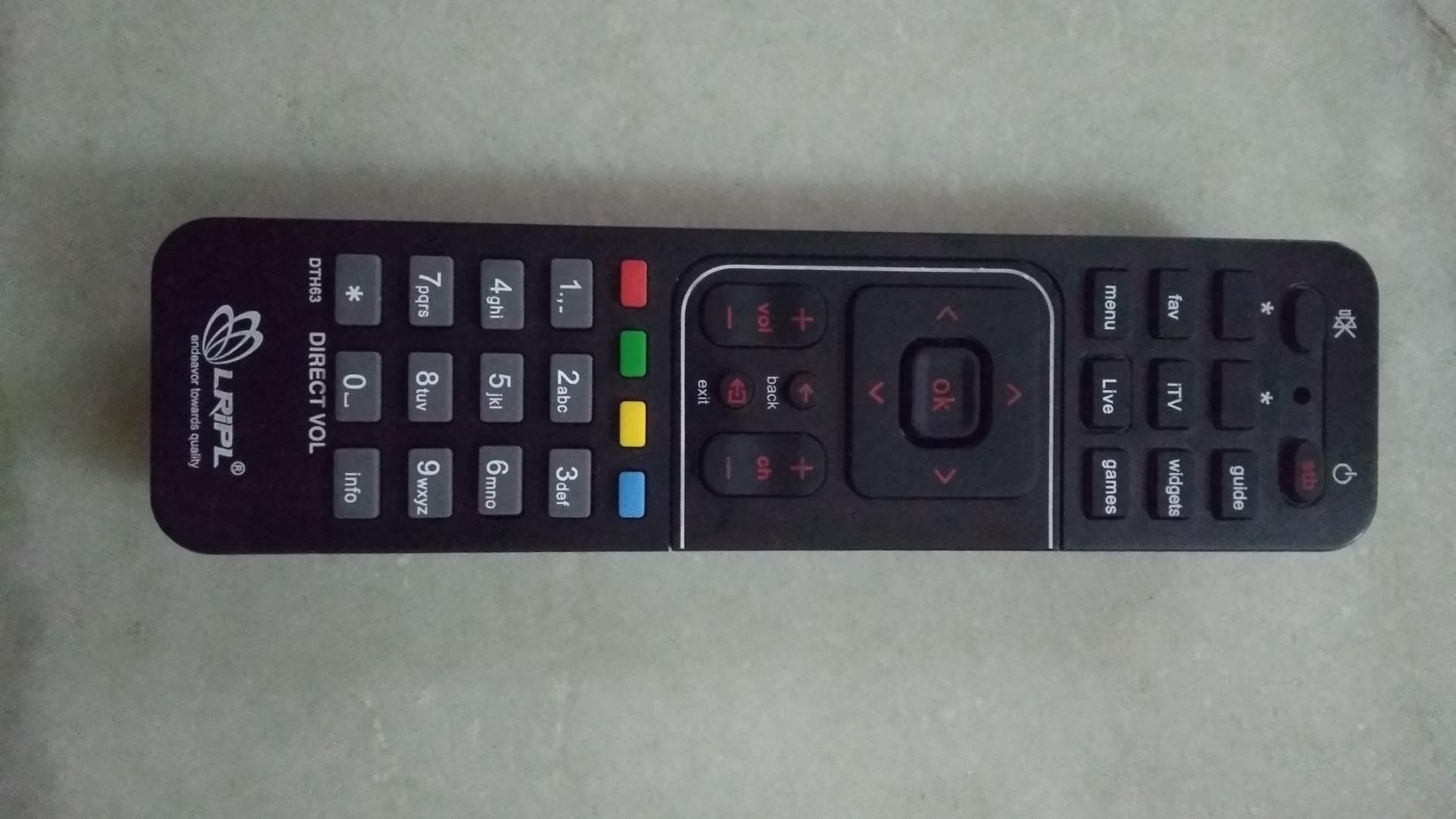 Buy EHOP Compatible Remote Control for AIRTEL DTH Without Recording ...