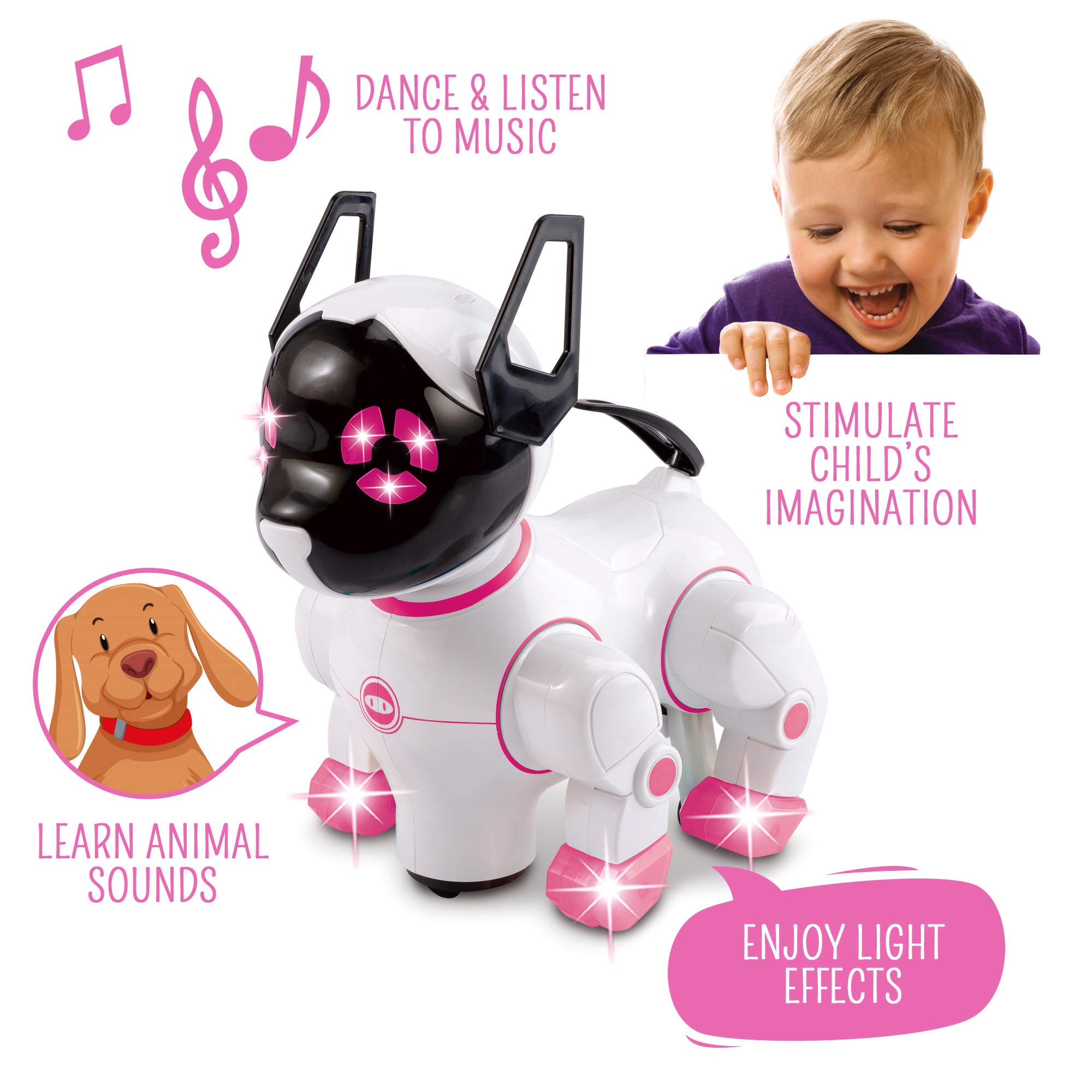 Buy Bambiya Pet Robot Dog for Kids – Interactive Kids Robot Walks ...