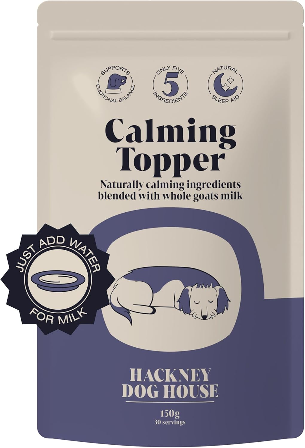 Calming Goats Milk Powder for Dogs | Whole Goats Milk + Calming Herbs ...