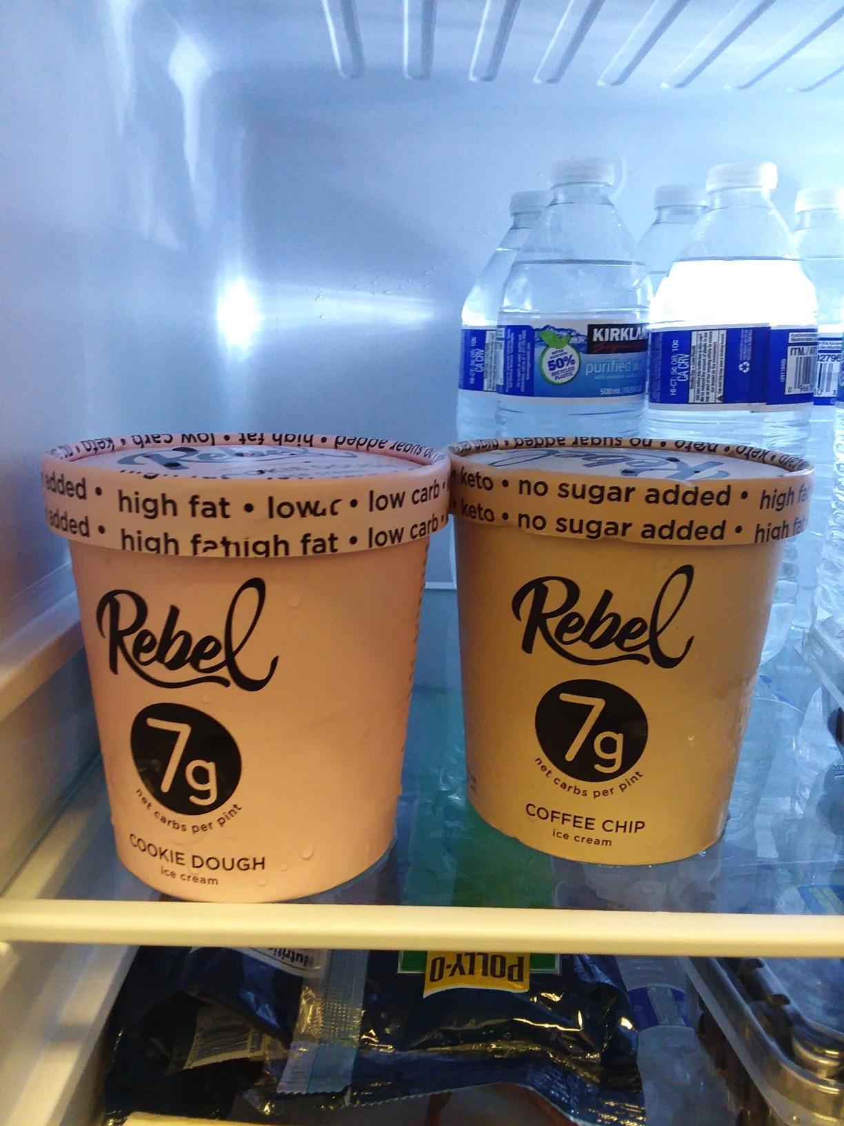 Amazon.com: Rebel Ice Cream, Cookie Dough, 16oz (Frozen) : Grocery ...