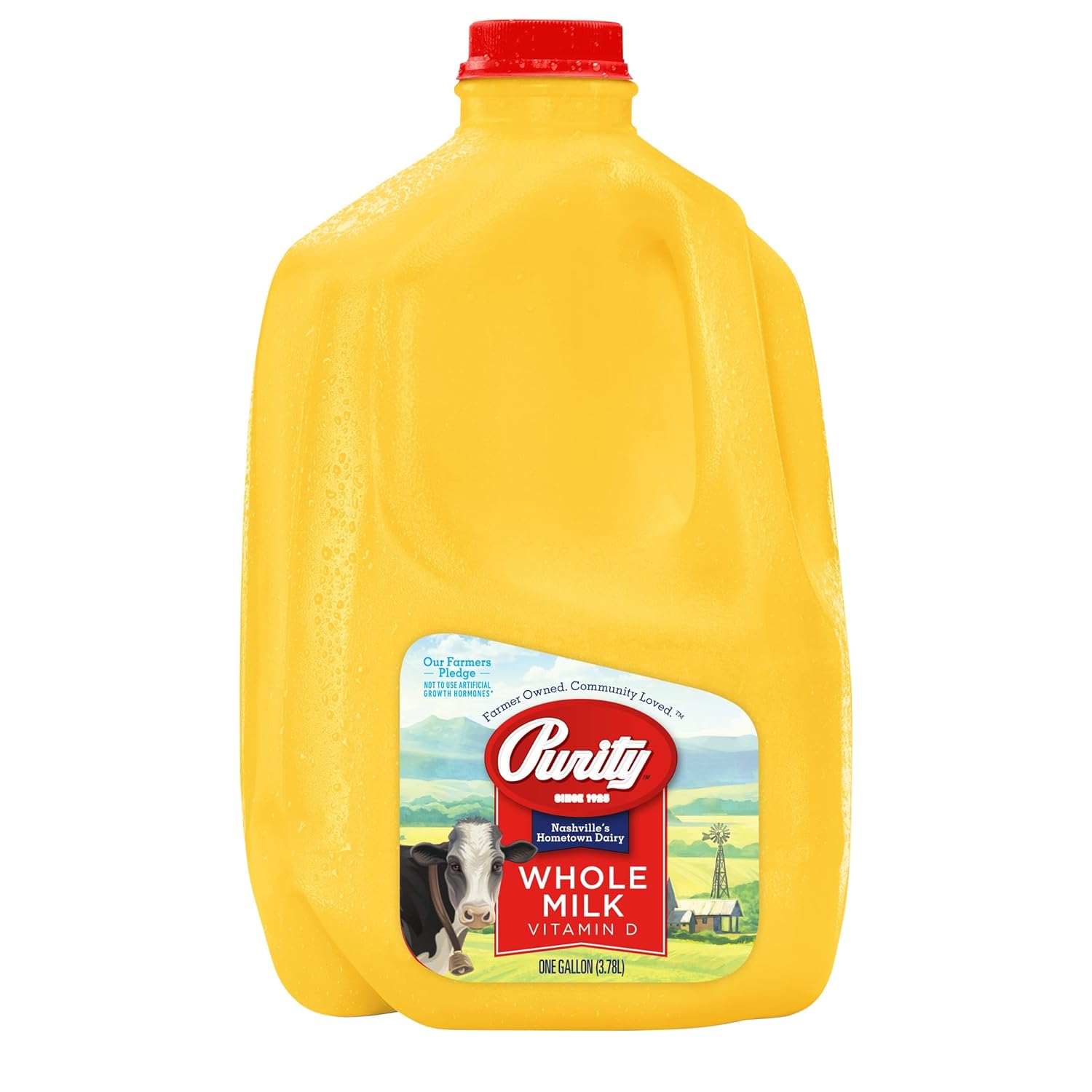Amazon.com: Purity Whole Milk with Vitamin D Gallon - 1 Jug : Grocery ...