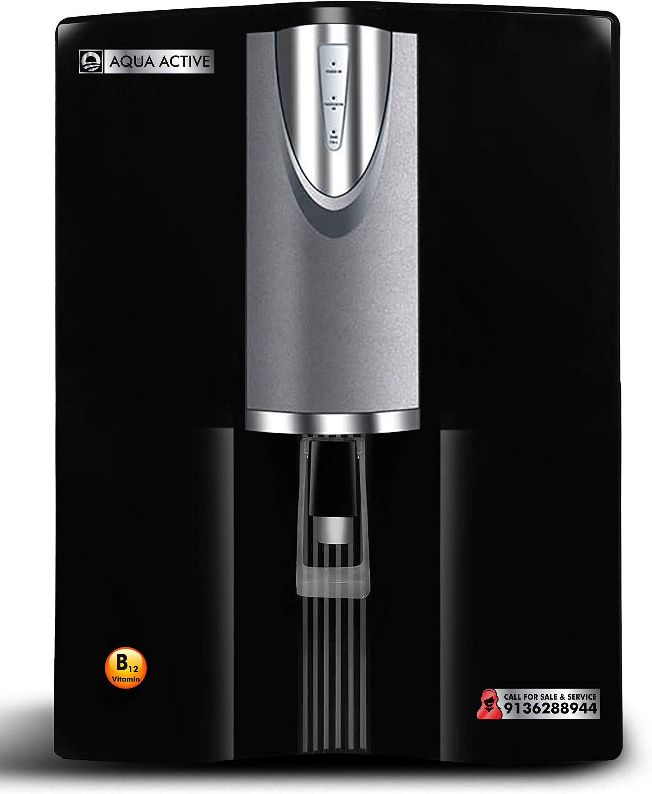 Blue Star Opulus 8 L RO+UV+UF+IBT Alkaline Water Purifier, Black ...