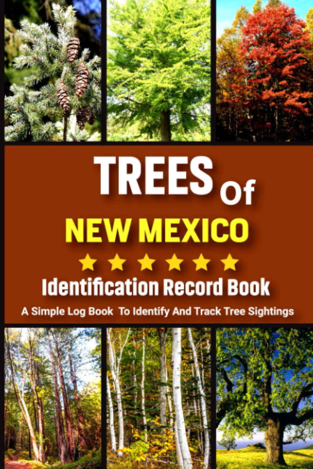 Buy Trees of New Mexico Identification Record Book: Common Trees ...
