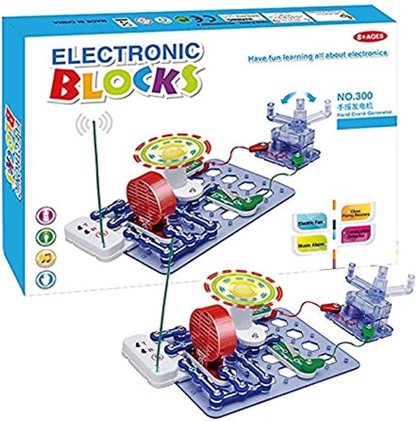 Science Kidz Electronics Kit - Electric Circuits For Kids - 188 ...