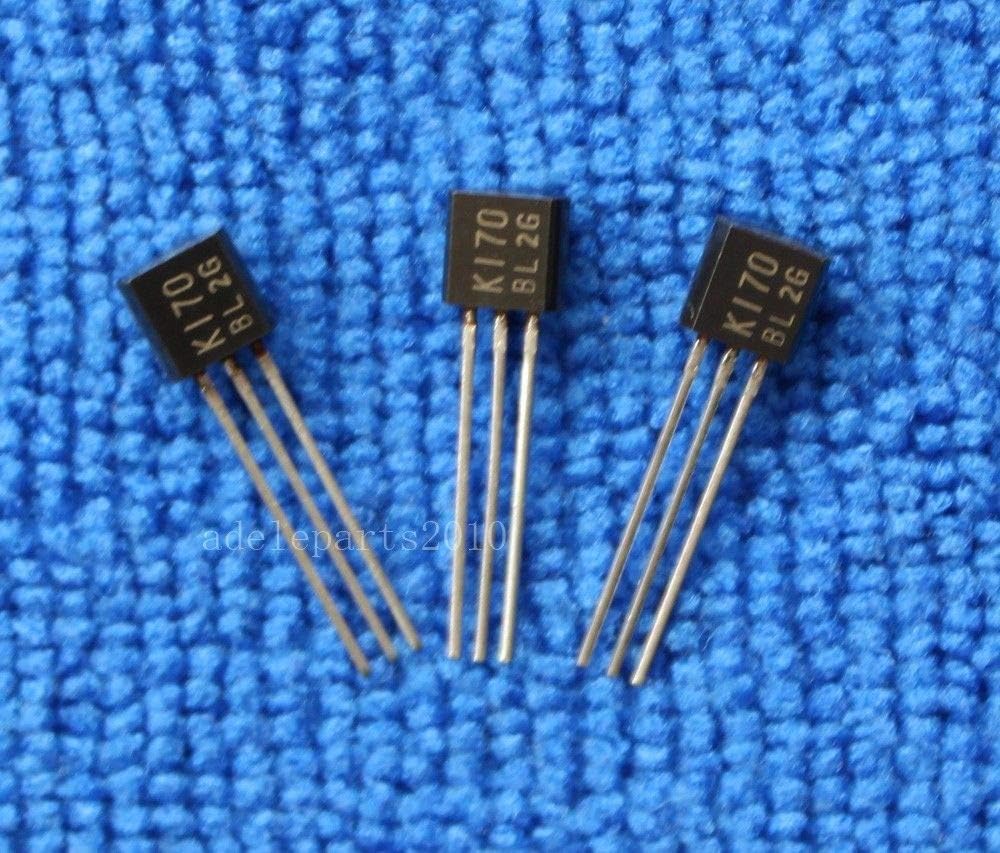 Amazon.co.jp: FidgetGear 50個2SK170-BL 2SK170オリジナル東芝FET Nチャネル、K170 ...