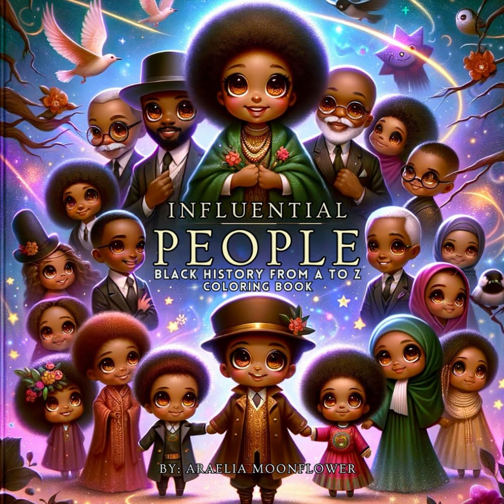 Influential People: Black History from A to Z - Coloring Book ...