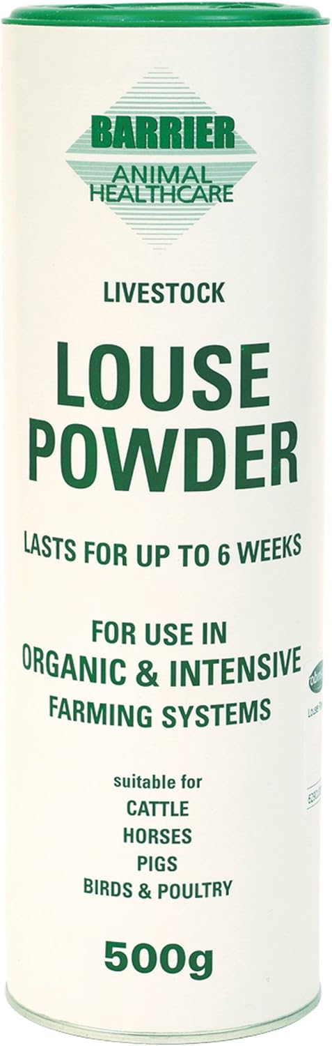 Barrier Animal Healthcare Livestock louse Powder 500gm : Amazon.co.uk ...