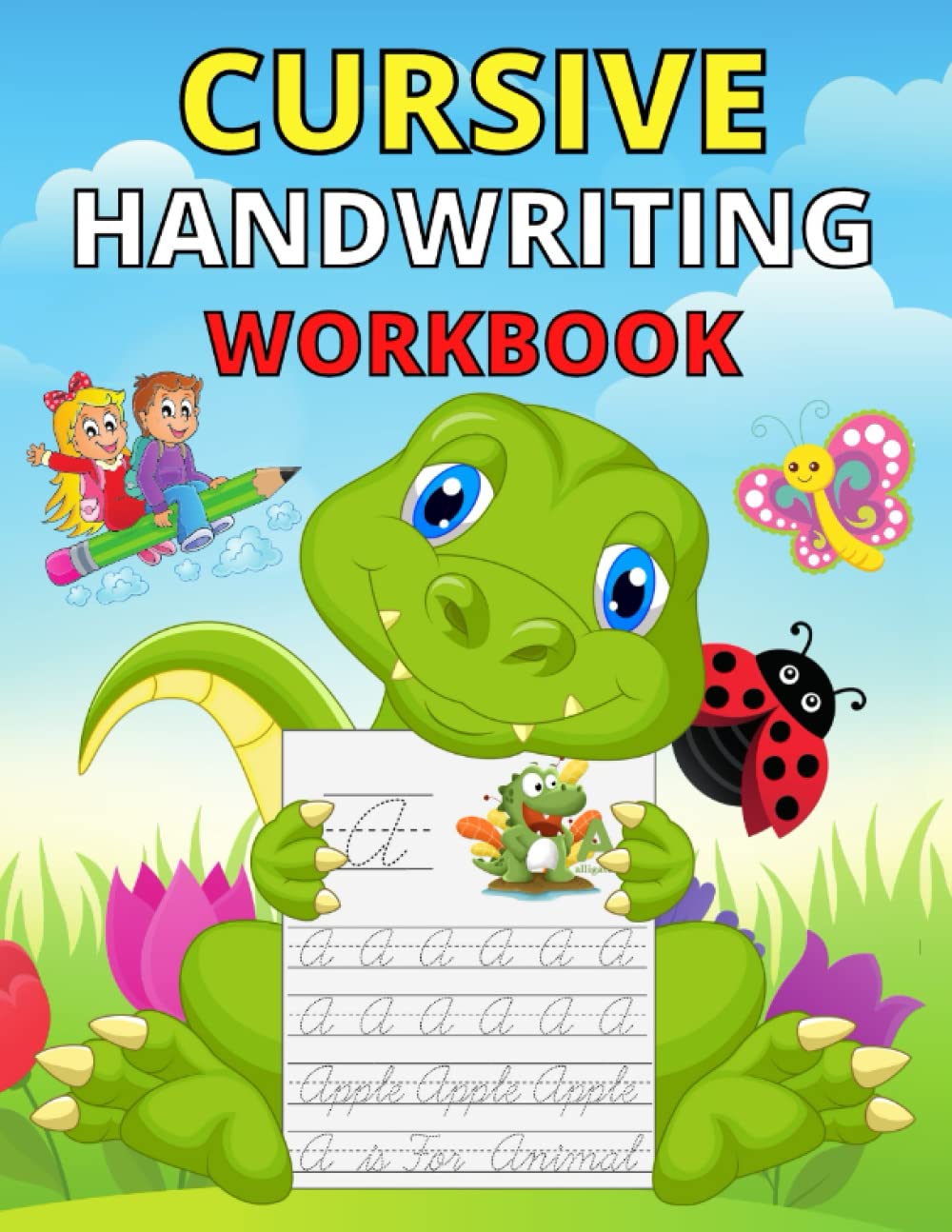 Buy Cursive Handwriting Workbook: Learn And Practice A To Z Cursive ...