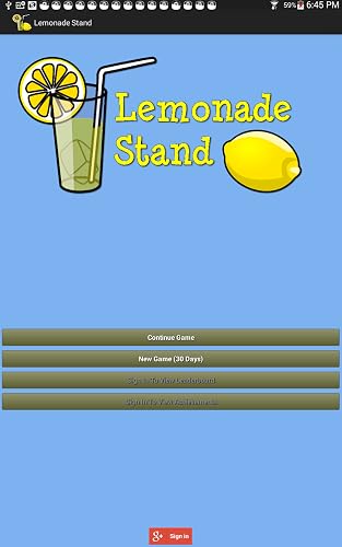 Lemonade Stand - App on Amazon Appstore