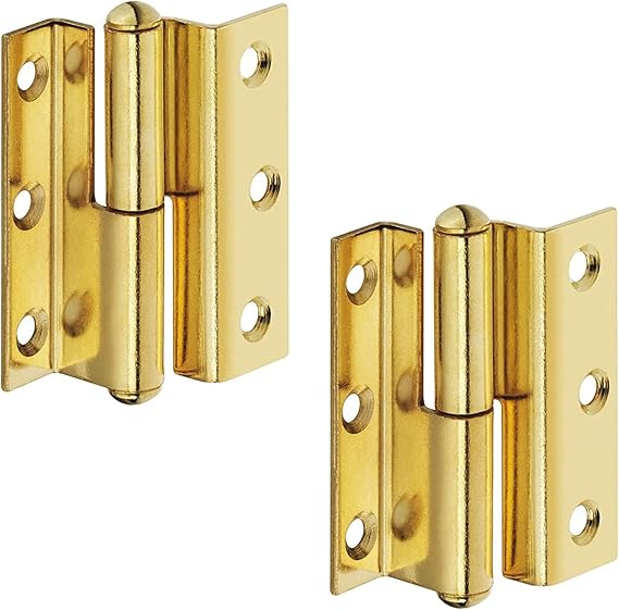 Gedotec Charnière de meuble en laiton Charnière de porte de chambre ...