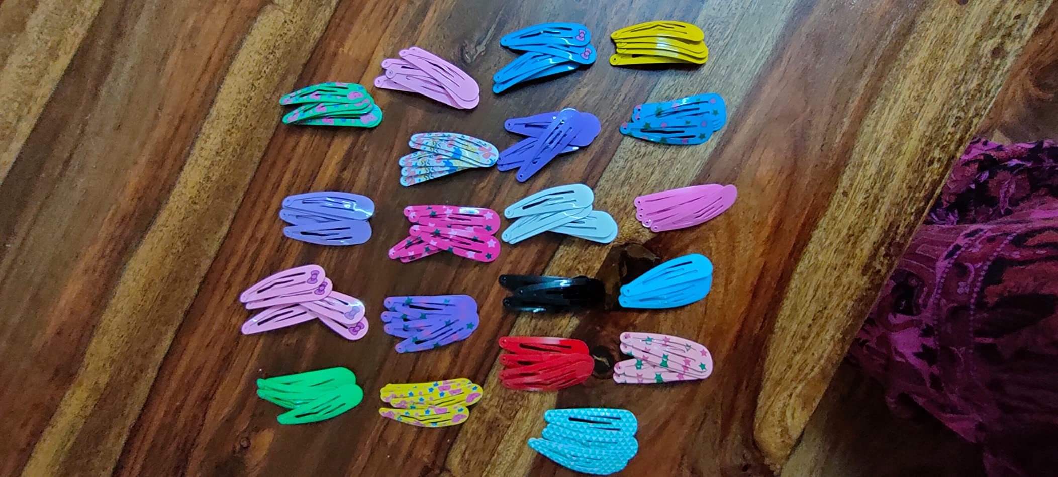 STAR WORK Toddler Hair Clips, Cute Mini Snap Hair Clips For Baby Girls ...