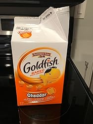 Amazon.com : Goldfish Cheddar Crackers, Snack Crackers, 6.6 oz. bag, 6 ...