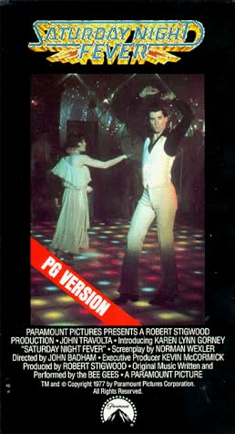 Amazon.com: Saturday Night Fever, PG version [VHS] : John Travolta ...