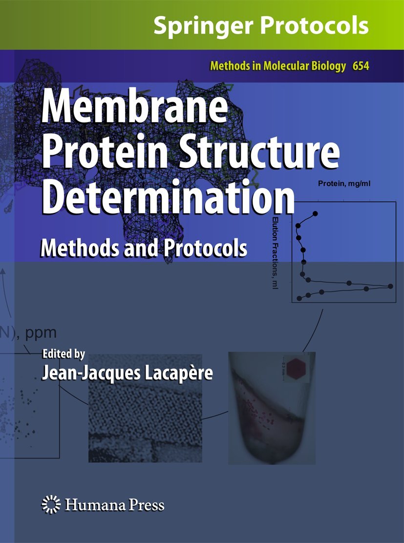 Membrane Protein Structure Determination: Methods and Protocols ...