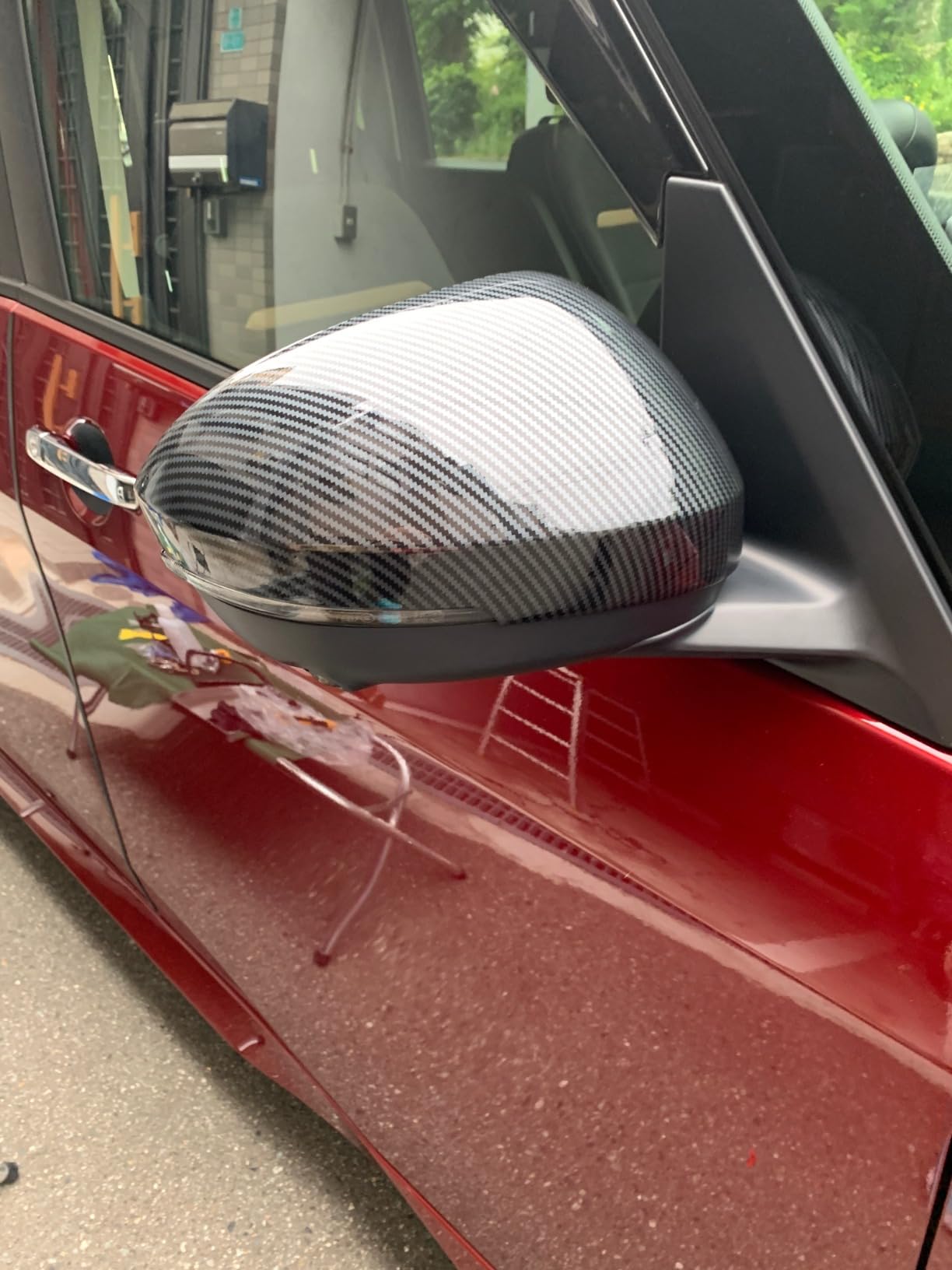 Amazon | KUTOOK 新型セレナ セレナc28 セレナe‐POWER X XV パーツ ドアミラーガーニッシュ ドアミラーカバー | ガーニッシュ | 車＆バイク