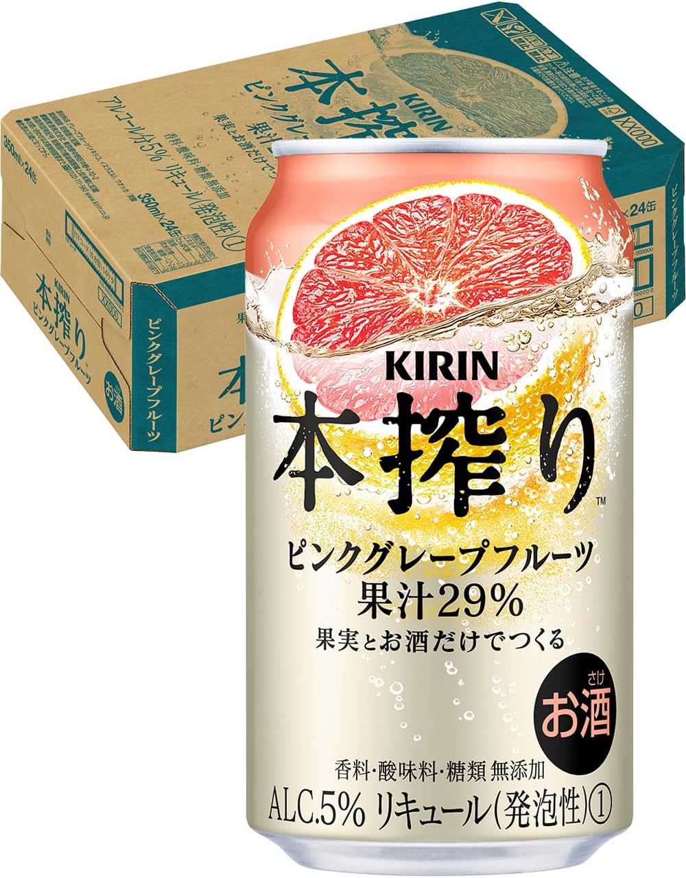 Kirin Honshibori Pink Grapefruit Can, 24 x 350ml : Amazon.sg: Grocery