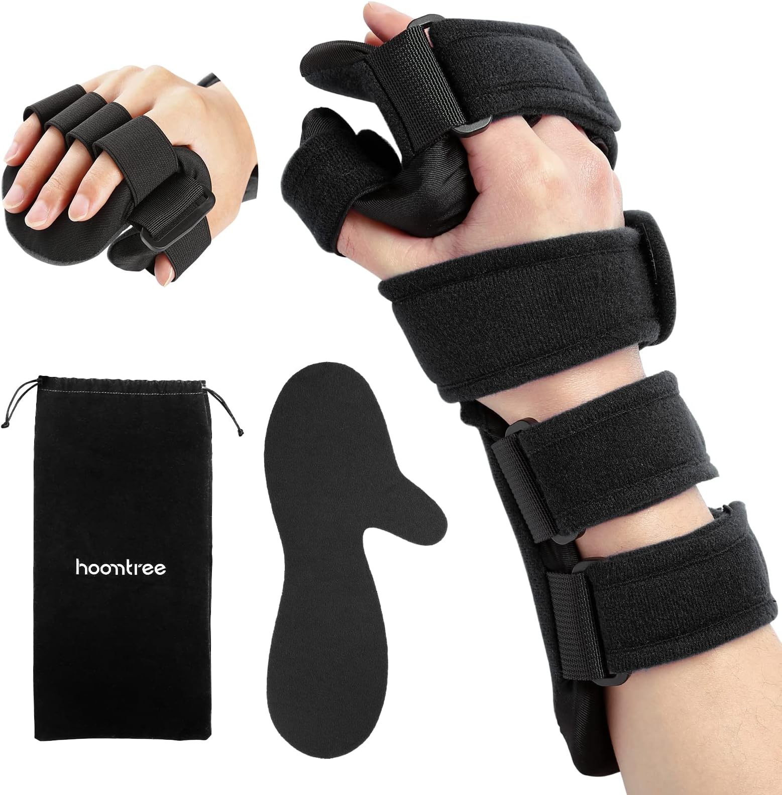 HOOMTREE Right&Left Resting Hand Splint Stroke Resting Hand Splint with ...