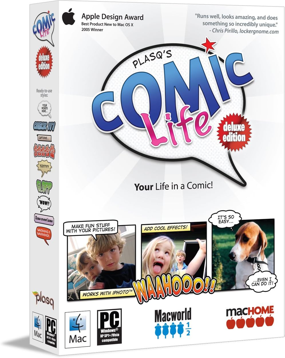 Comic Life Deluxe Comic Strip Book Creator: PC: Software - Amazon.ca