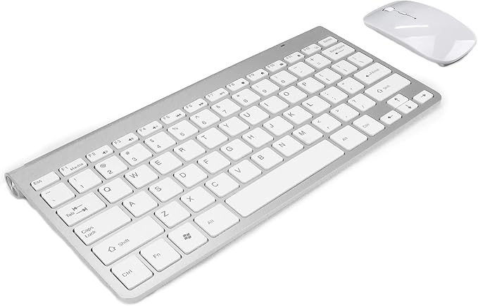 Slim Wireless Keyboard and Mouse Combo, 2.4GHz USB : Amazon.ca: Electronics