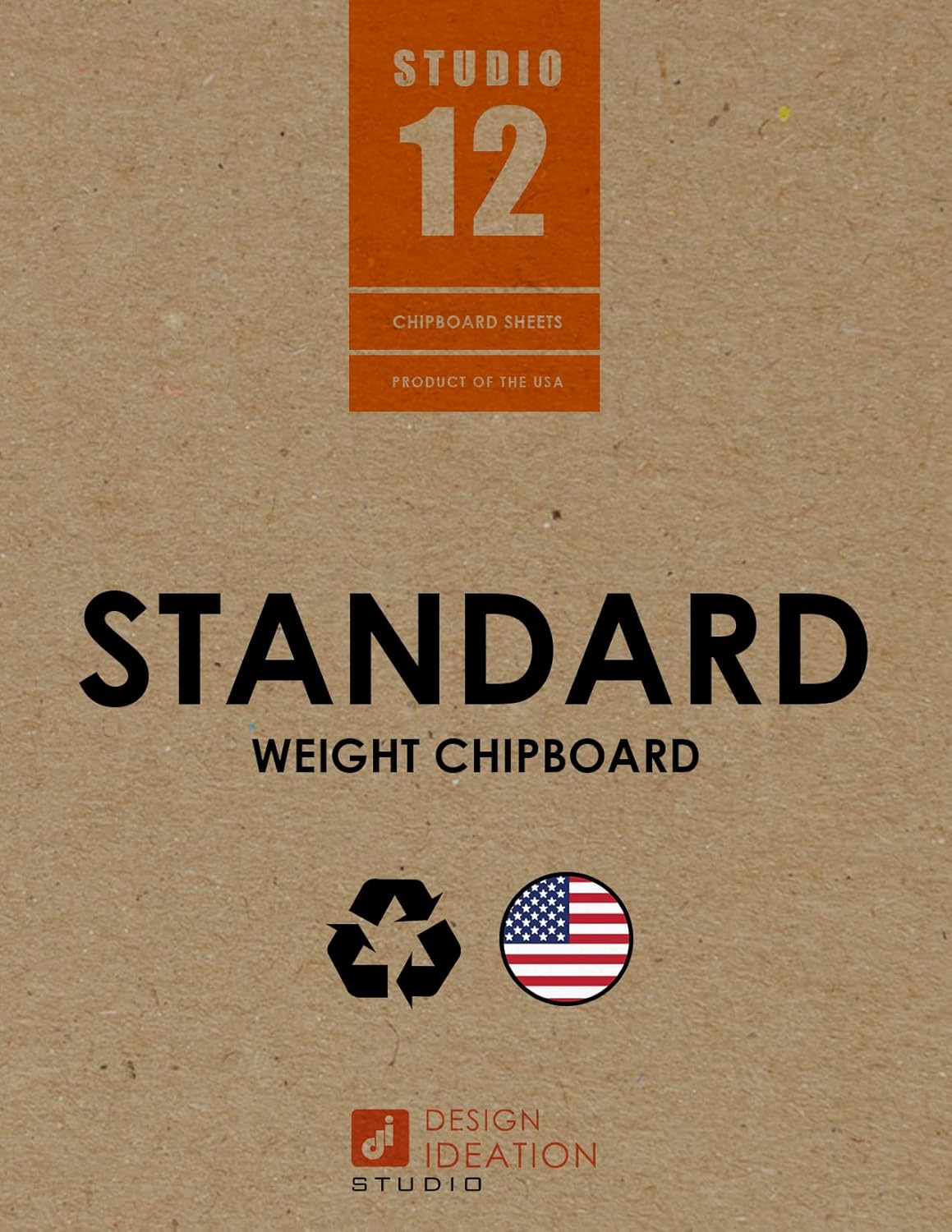 Amazon.com: Standard Weight Chipboard Sheets. STUDIO 12 Brand. (6" x 9 ...