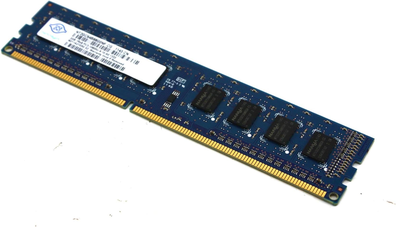 NANYA Genuine NT2GC64B88G0NF-CG Computer Memory 2GB 1Rx8 PC3-10600 at ...