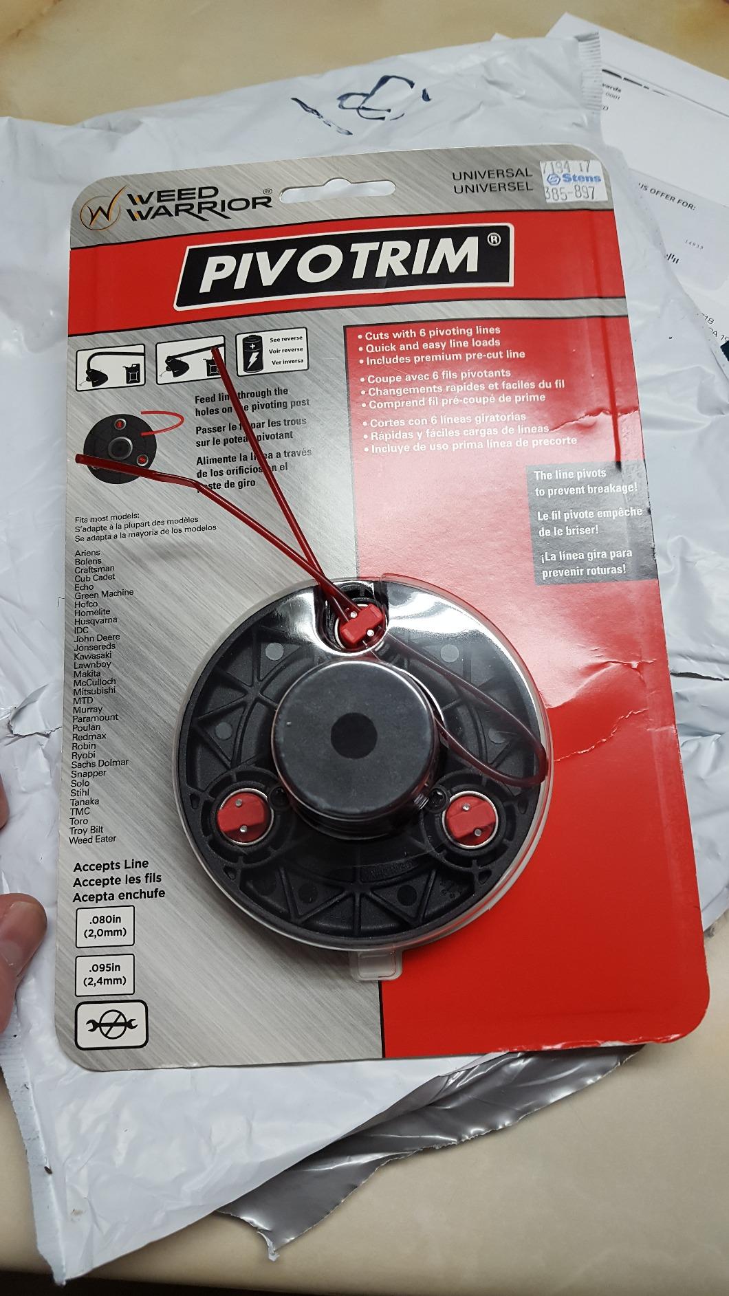 Amazon.com : Stens 385-897 Pivotrim Universal Trimmer Head : Lawn Mower ...