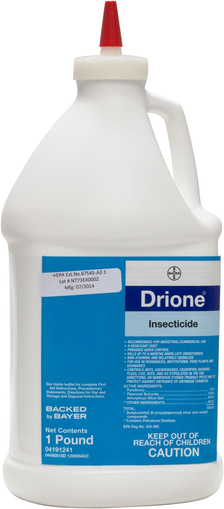 Amazon.com: Tempo Dust Insecticide Powder Kills Bedbugs RoachesNOT for ...